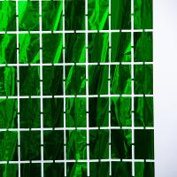 China Party Dressed Modern  Square Foil Fringe Curtain for Living Room Background Wall for sale