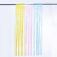 China Colorful PET Multi Coloured Foil Curtain For Stylish Party Decoration Waterproof for sale
