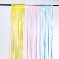 China Vibrant Macaron Color Fringe Backdrop Curtain for Festive Party Ambiance for sale
