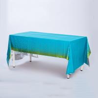 China CPP Film Rectangle Table Cloth Set Elegant CPP Cover For Indoor Outdoor Dining for sale