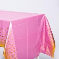 China Elegant CPP Party Tablecloth Stylish Design for Events Indoor Outdoor Gatherings for sale