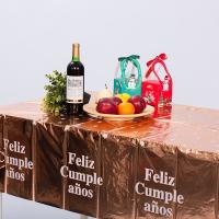 China Elegant CPP Rectangle Table Cloth Disposable For Banquet Home Hotel Party And Wedding Events for sale