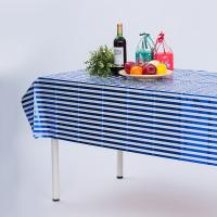 China Party Plastic Disposable Tablecloths Elegant Waterproof Table Cover For Special Events for sale
