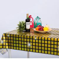 China Waterproof Laser Pet Film Disco Tablecloth Perfect Rectangle Party Table Cloths Decoration For Various Occasions for sale
