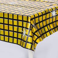 China Laser Pet Film Shimmering Tablecloth Waterproof For Any Occasion Indoor / Outdoor Friendly Shine for sale