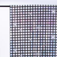 China Washable Laser Pet Film Twinkling Table Linens  Event Table Cloth For Stylish Party Ambiance for sale