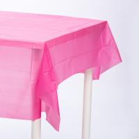 China Modern White Green Rectangular PE Table Cover for Weddings Parties and Events for sale