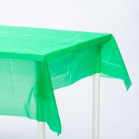 China White Rectangular Eco Friendly Pe Party Table Cover For Indoor And Outdoor Events for sale