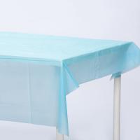 China Durable Vinyl Party Table Linens Rectangle Picnic Table Cloth Modern Design For Stylish Events for sale