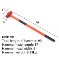 China High Carbon Steel Octagonal Shockproof Hammer 8LB 16LB for Industrial Use for sale