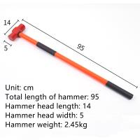 China High Carbon Steel Octagonal Shockproof Hammer 8LB 16LB for Industrial Use for sale
