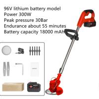 China Adjustable Mowing Height Lithium Lawn Mower Eco-Friendly Operation for sale