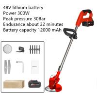 China Adjustable Mowing Height Lithium Lawn Mower Eco-Friendly Operation for sale