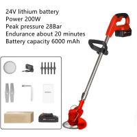 China Adjustable Mowing Height Lithium Lawn Mower Eco-Friendly Operation for sale