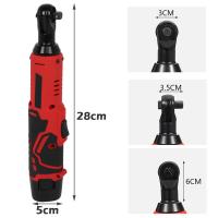 China Reversible 12V Battery Powered Ratchet Wrench 45NM 3/8 Inch Square Drive Electric Tool for sale