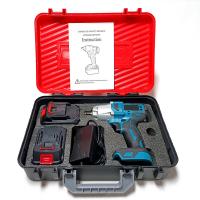 China 500N Brushless Lithium Battery Electric Impact Wrench 500NM Torque 3/8 Chuck for Car Tire Removal for sale