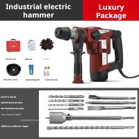 China 1200W Steel Wear-Resistant Electric Hammer Drill 3-in-1 Shock Absorption 30mm Concrete for sale