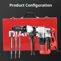 China 2000W  Electromechanical Electric Demolition Hammer High Temperature Resistant for sale