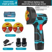 China 12V 550W Cordless Lithium Angle Grinder 18500rpm Brushless Motor for Cutting Grinding for sale