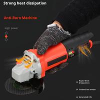 China 1100W Cutting And Polishing Lithium Angle Grinder For Construction Site Power Tools for sale