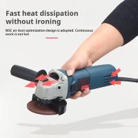 China Customized  OEM 115mm Electric Angle Grinder Machine With Wrench for sale