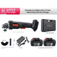 China Cutting Depth 21mm Brushless Lithium Angle Grinder 4.0MA Capacity for sale