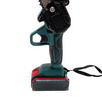 China 4 Inch Rechargeable Lithium Electric Chainsaw Mini Household Power Tool for sale