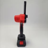 China 1.5 Mah Electric Cordless Chainsaw Rechargeable Chainsaw With Self Locking Safety Switch for sale