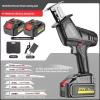 China 21V Rechargeable Portable Electric Saber Saw 50mm Cutting Depth Outdoor High Speed for sale