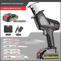 China 21V Rechargeable Portable Electric Saber Saw 50mm Cutting Depth Outdoor High Speed for sale