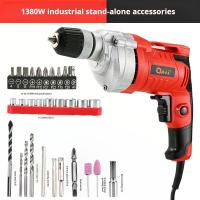 China 1380W Electric Impact Drill 0-3000rpm Variable Speed 10mm Chuck for Cutting Polishing for sale
