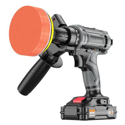 China 200W Battery Powered Car Polisher 1500mah Power Display Torque 25Nm for sale