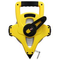 China 13mm x 30m Nylon Coated Steel Tape Measure Metric Engineers Scale Washable Anti Rust for sale
