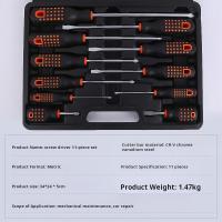 China Electroplating Process 11PCS Insulated Screwdriver Set With Strong Magnetic Cutter Head for sale