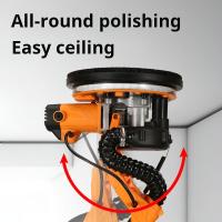 China 9 Inch 225mm Electric Wall Sander Self-Vacuuming 1390W 2800rpm Drywall Grinder for sale
