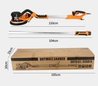 China 9 Inch 225mm Electric Wall Sander Self-Vacuuming 1390W 2800rpm Drywall Grinder for sale