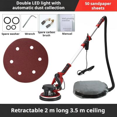 China Electric Drywall Sander 225mm 1390W with Speed Control and LED Lighting for Smooth Wall Finishing for sale