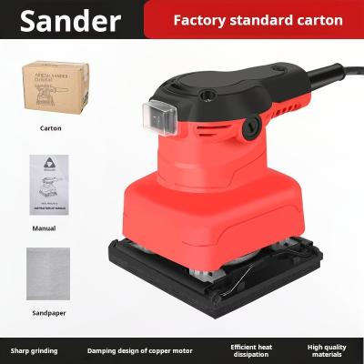 China 1.5kg 300W Plug-In Handheld Electric Sander 100mm Disc Wall Grinding Shock Absorption for sale