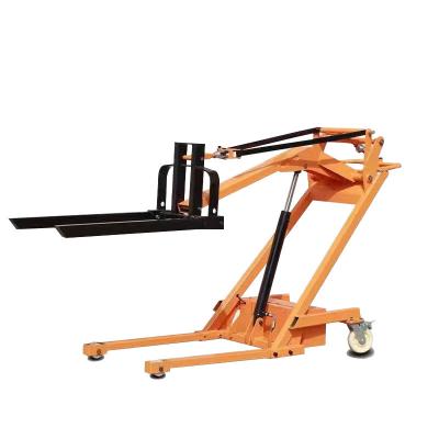 China 4 Wheel Electric Forklift 0.5 Ton Capacity 1.7m Lift Height Hydraulic Bending Arm for Warehouse Logistics for sale