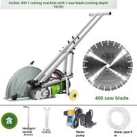 China 135mm Cutting Depth Stone Floor Cutting Machine Plug-in Power Supply for sale