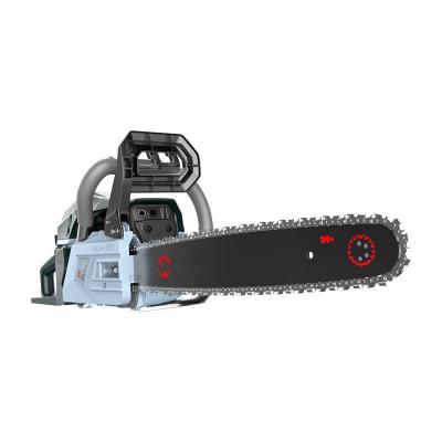 China 58cc 2.6kW Gasoline Chainsaw 20 Inch Handheld Fuel Efficient 6.3kg Logging Saw for sale