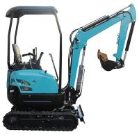 China Kubota Engine Crawler Mini Excavator Hydraulic Transmission Digging Depth 2350mm for sale