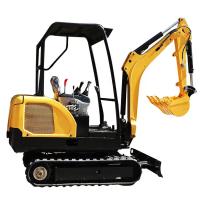 China Kubota Engine Crawler Mini Excavator Hydraulic Transmission Digging Depth 2350mm for sale