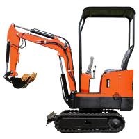 China Kubota Engine Crawler Mini Excavator Hydraulic Transmission Digging Depth 2350mm for sale
