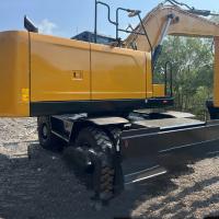 China Used Model 215Y Large Excavator Hydraulic Heavy Construction Machine Excavator for sale