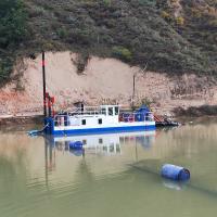 China 12m River Cleaning Dredger Vessel Sand Dredging Machine for sale