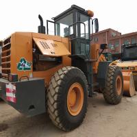 China Used 5 Ton Wheel Loader 66.2 kW 0.8 m³ Bucket Second Hand Front End Loader for sale