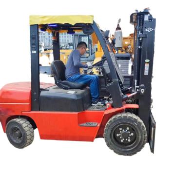 China Used 14 Ton Four-Wheel Internal Combustion Forklift With CUMMINS Engine for sale