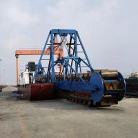 China 28 Tons Vessel Dredger 80m³ Hours 24 Meters Sand Dredging Machine for sale