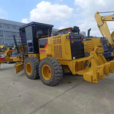 China Used Wheel Moto Grader 140kW 15400kg SC7H190.1G4 Engine Excellent Condition Low Price for Road Airport Farmland for sale